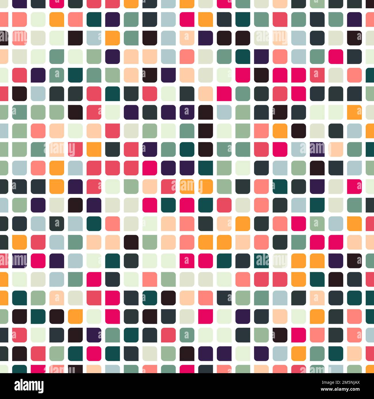 Color checkered squares background generative pattern illustration ...