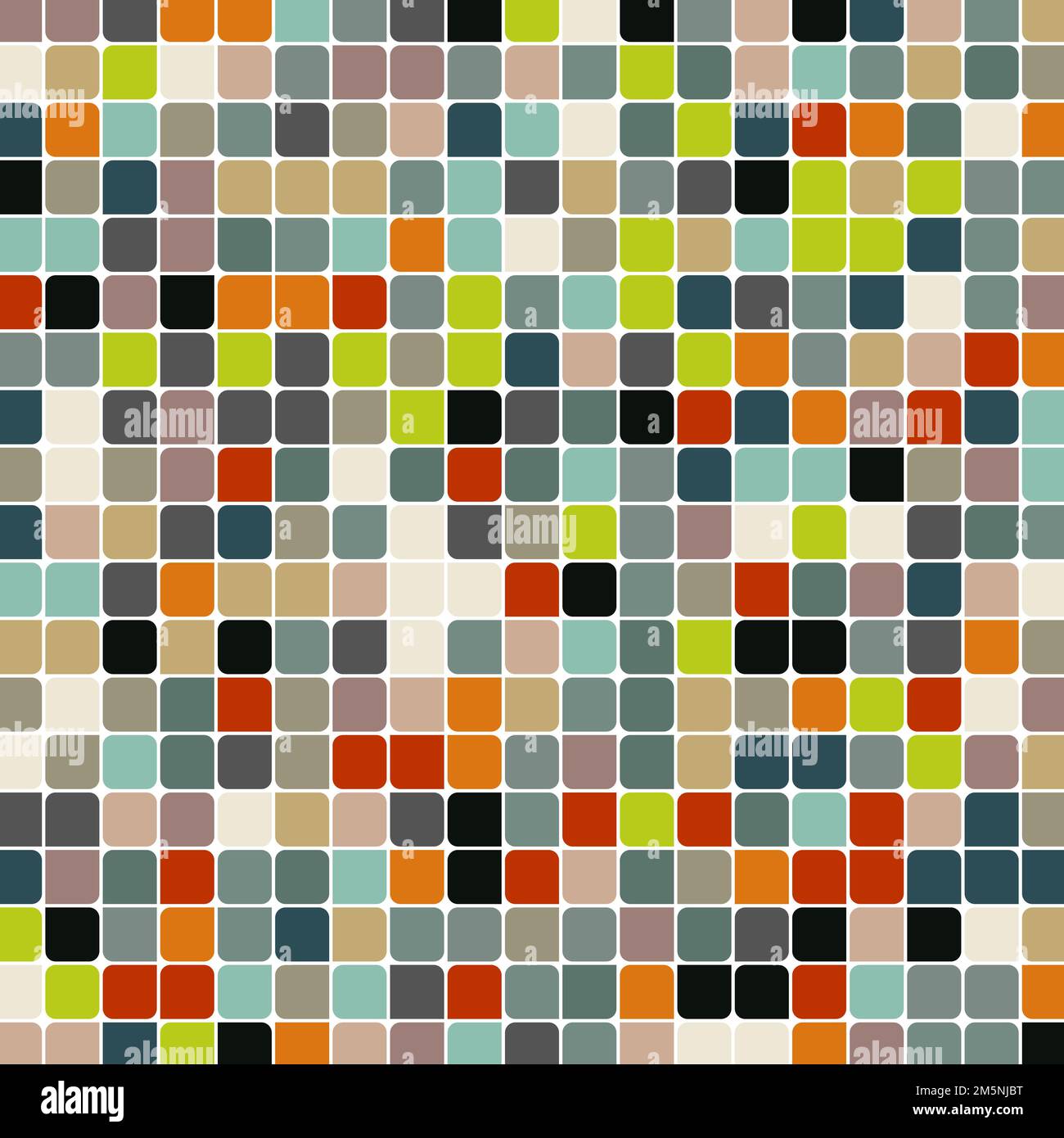Color checkered squares background generative pattern illustration ...