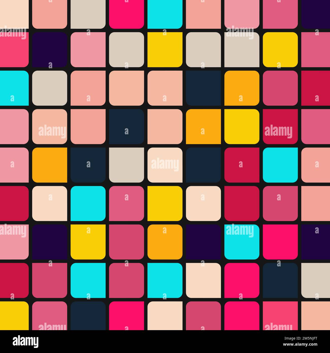 Color checkered squares background generative pattern illustration ...
