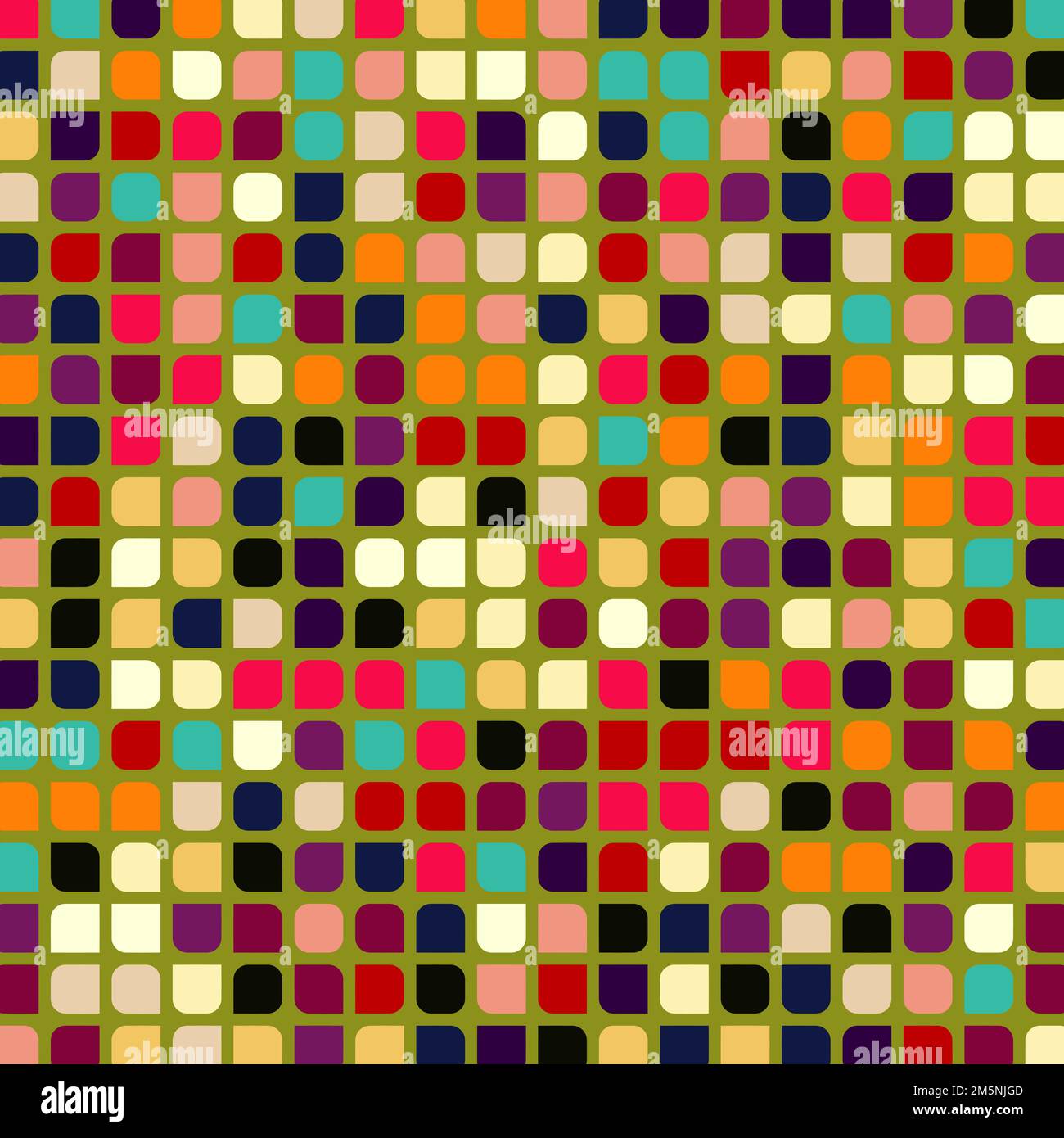 Color checkered squares background generative pattern illustration ...