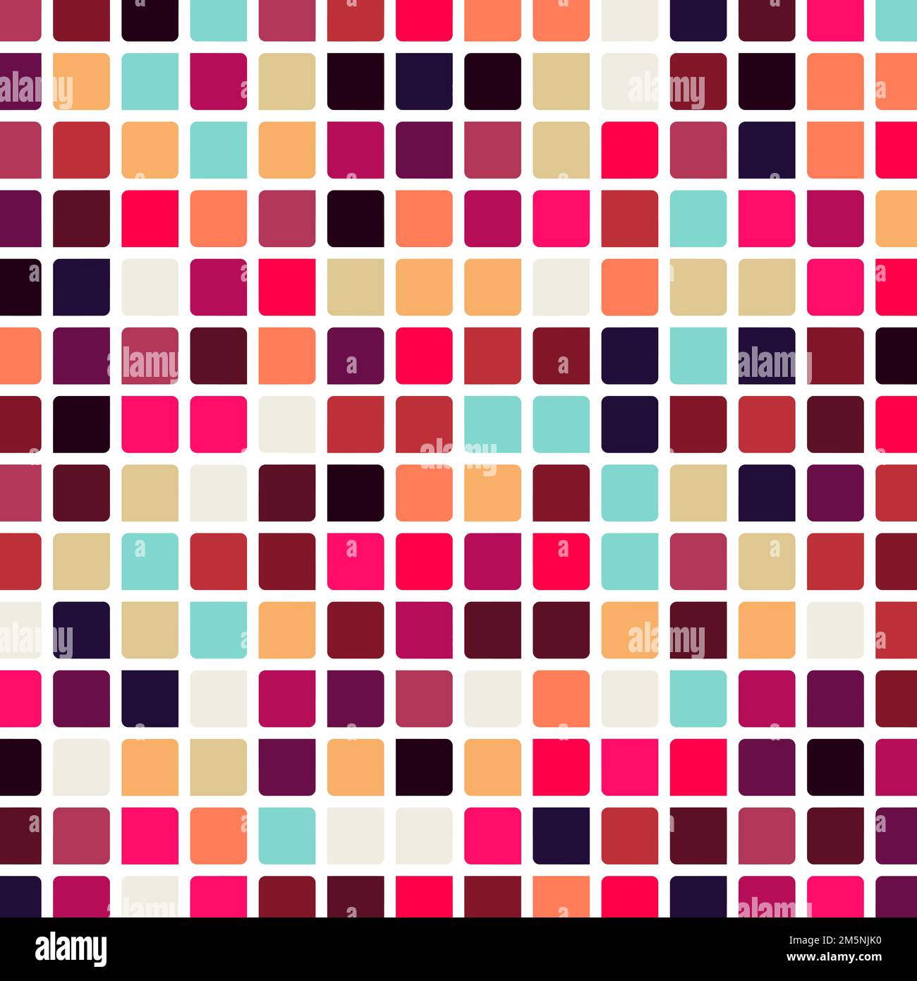 Color checkered squares background generative pattern illustration ...