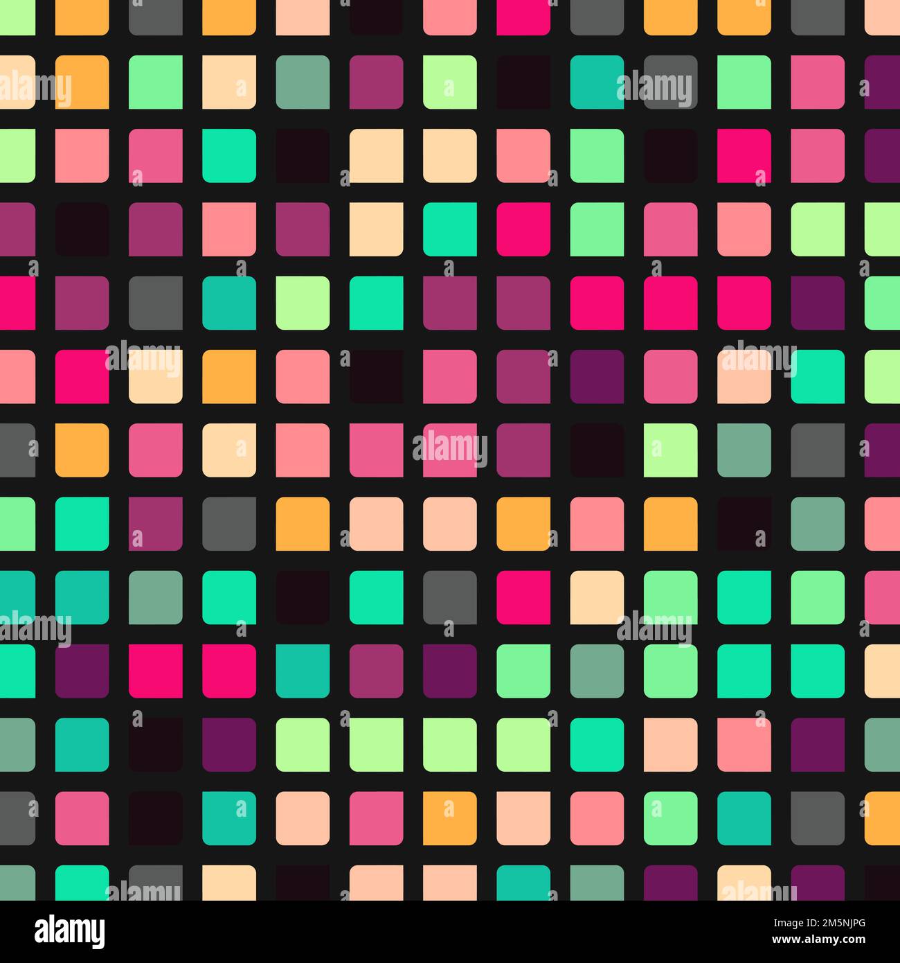 Color checkered squares background generative pattern illustration ...