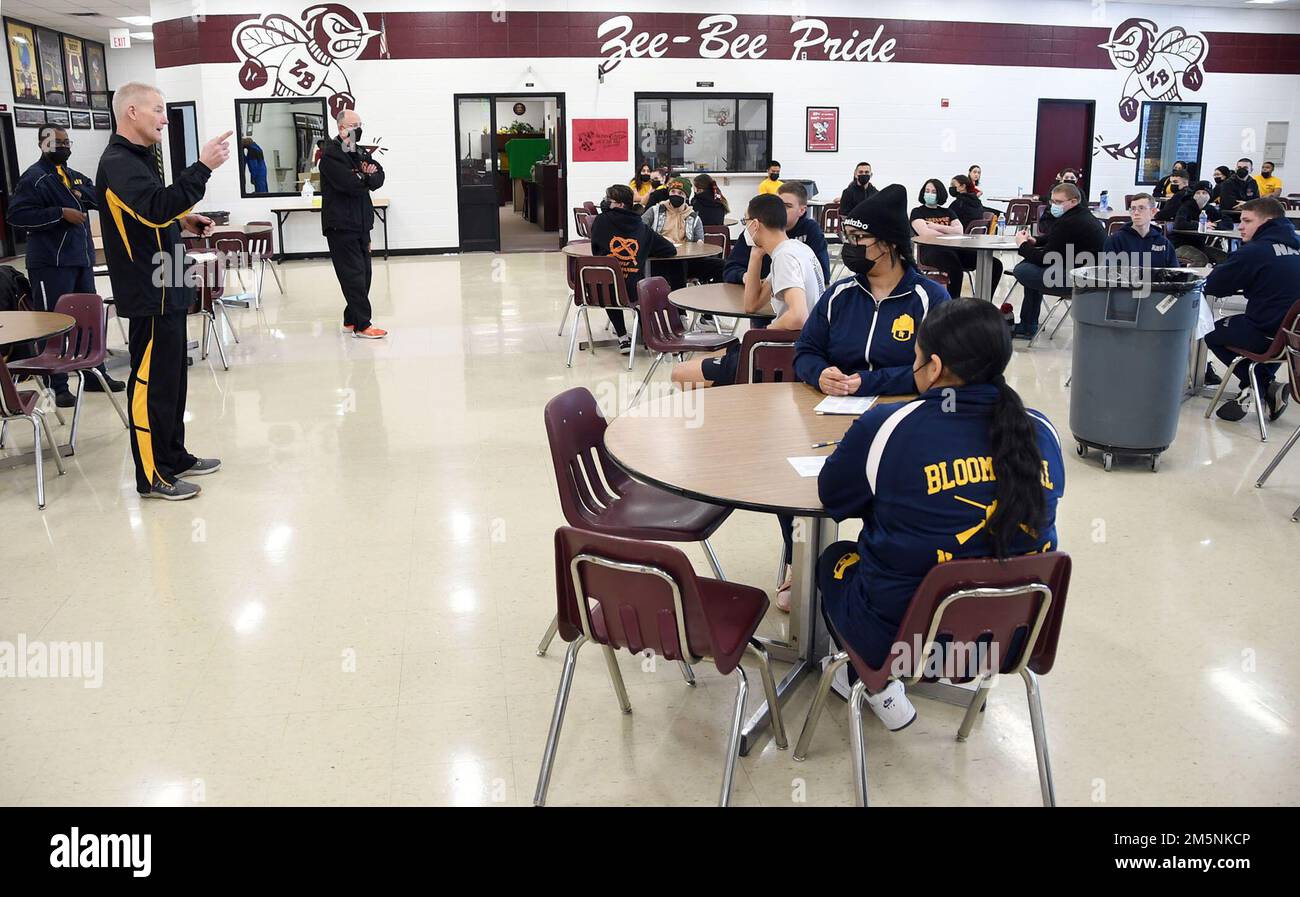 Navy junior reserve officers training corps njrotc cadets hi-res stock ...