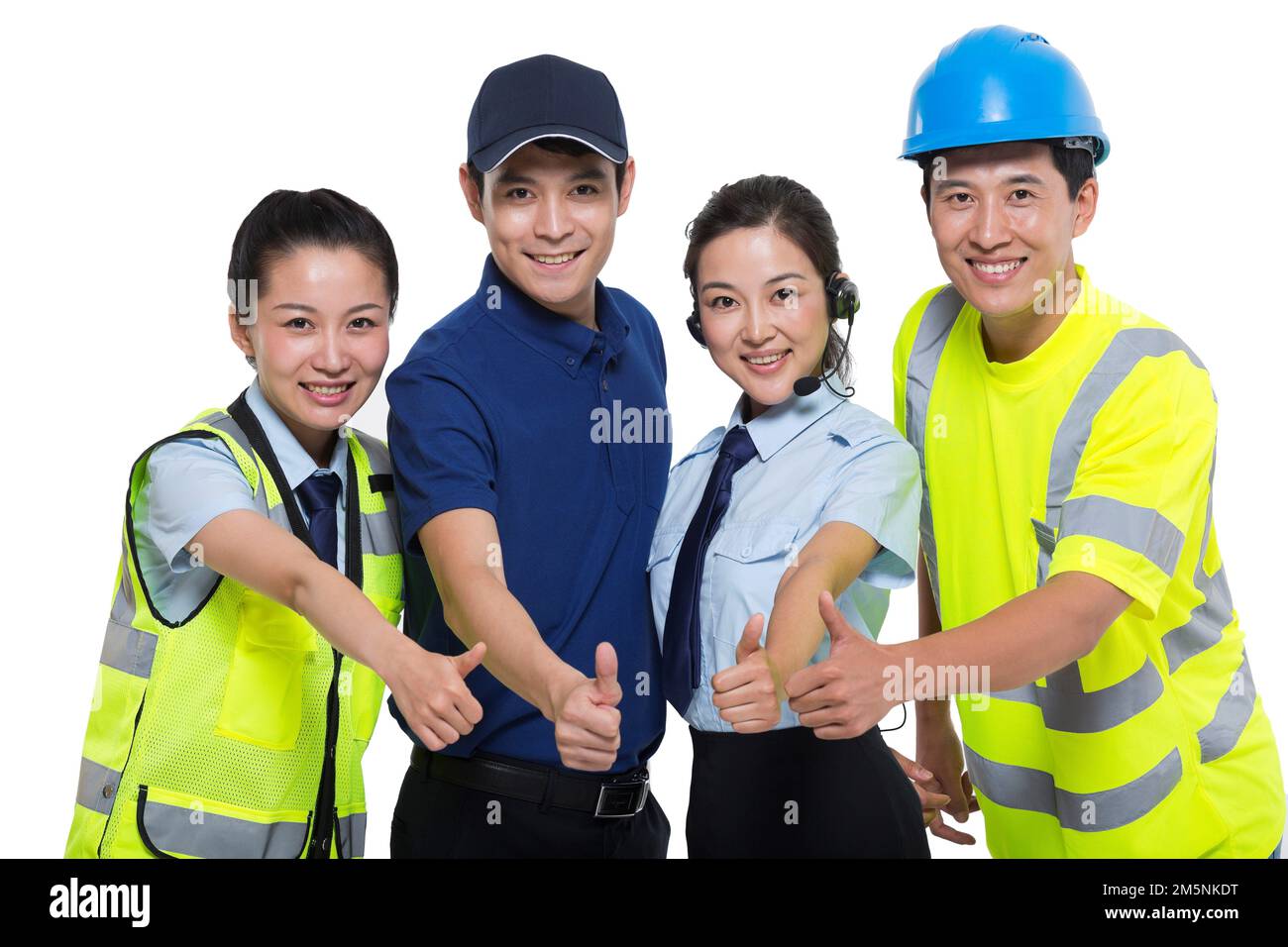 Logistics professional team Stock Photo - Alamy