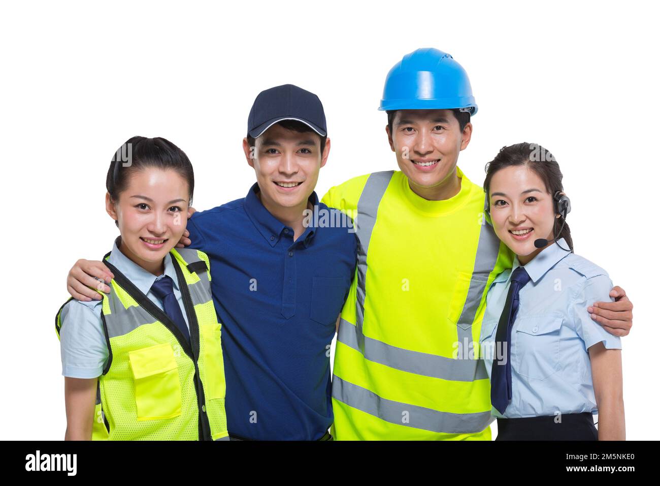 Logistics professional team Stock Photo - Alamy