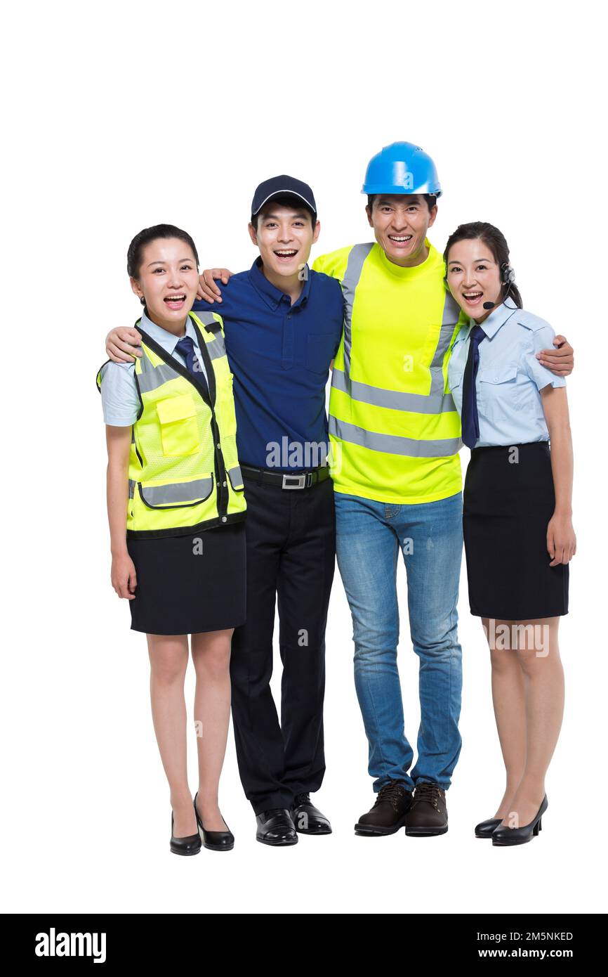 Porters uniforms Cut Out Stock Images & Pictures - Alamy
