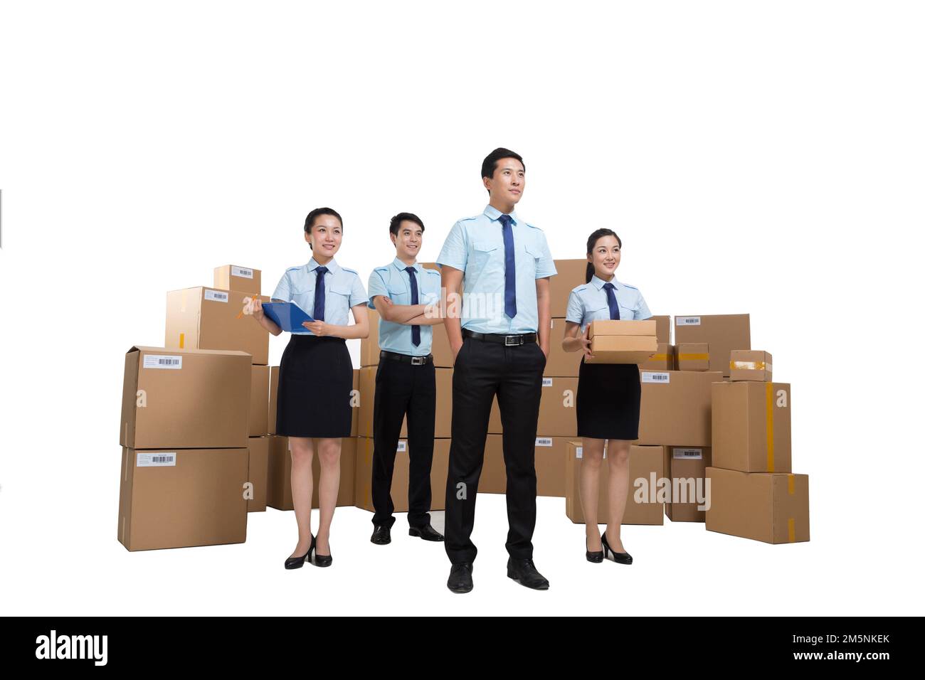 Logistics warehouse Cut Out Stock Images & Pictures - Alamy