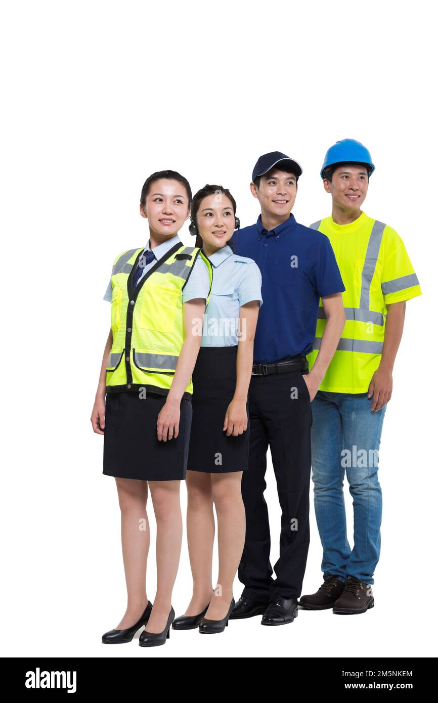 Logistics professional team Stock Photo - Alamy