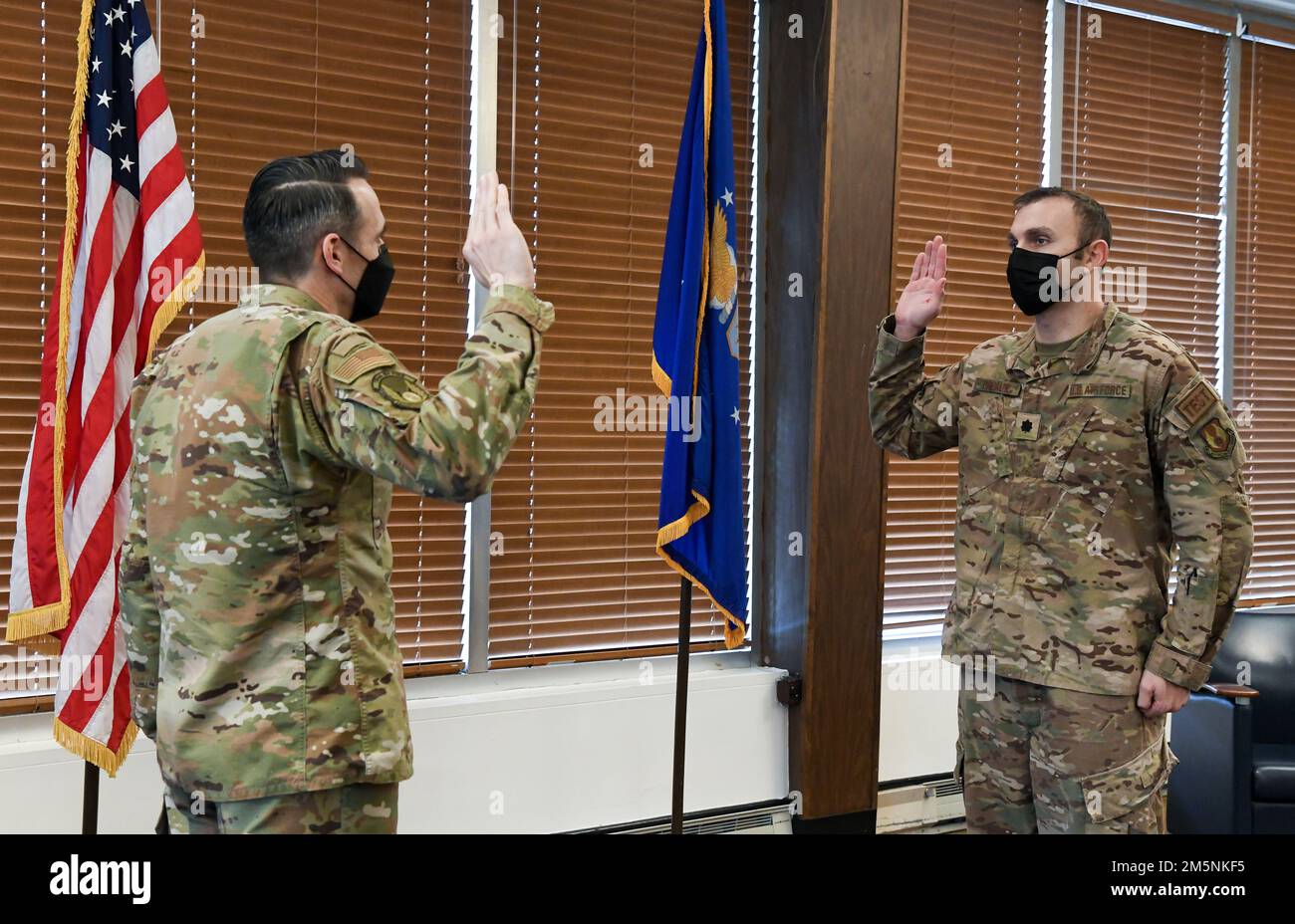 From left, Lt. Col. Lane Haubelt, chief, Propulsion Test Branch, Test ...