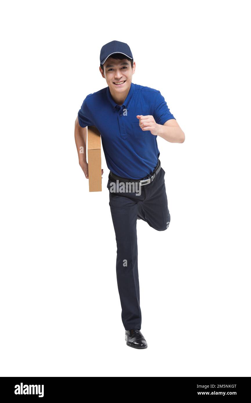 Courier for mail Cut Out Stock Images & Pictures - Alamy