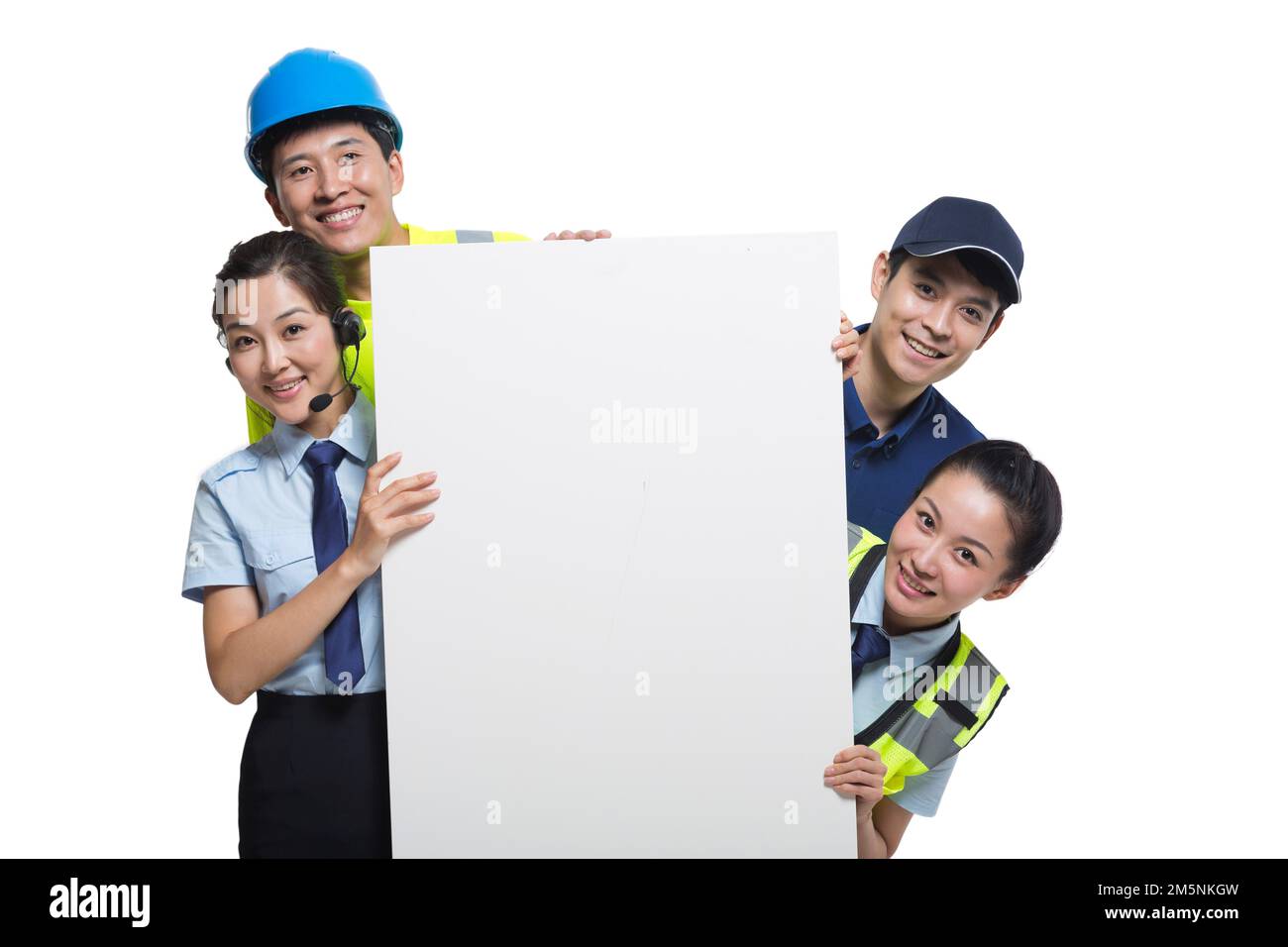 Logistics professional team with a whiteboard Stock Photo - Alamy