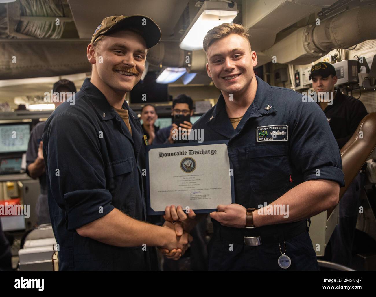 SOUTH CHINA SEA (Feb. 25, 2022) Electricians Mate 3rd Class Josh ...