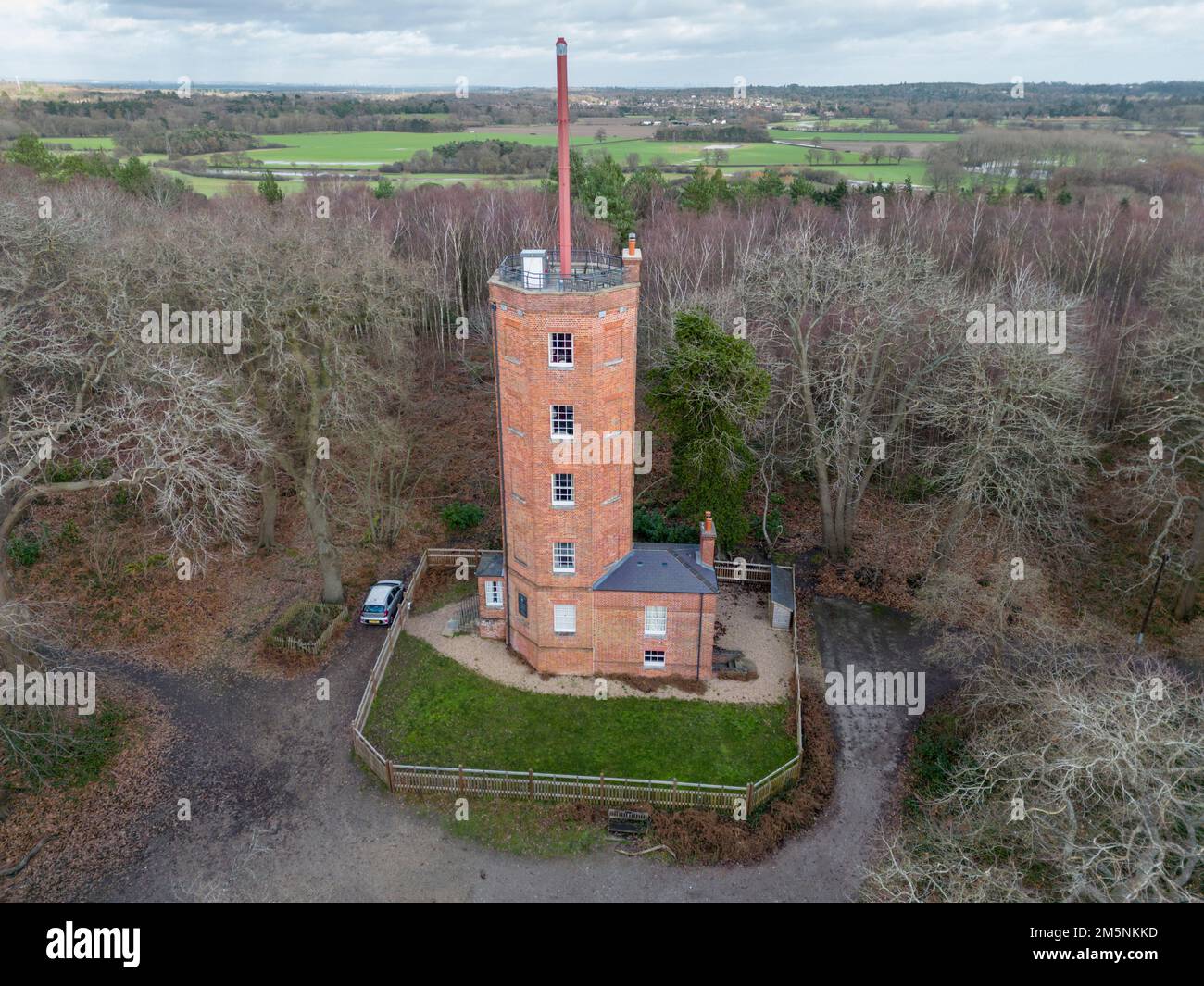 Chatley heath semaphore tower hi-res stock photography and images - Alamy