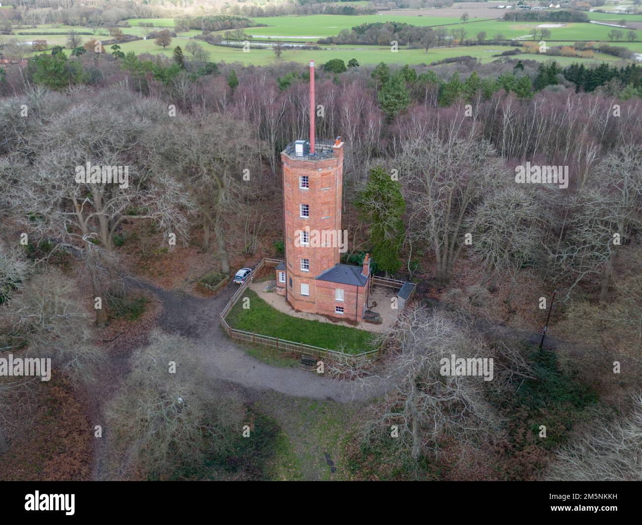 Aerial view to heath hi-res stock photography and images - Alamy