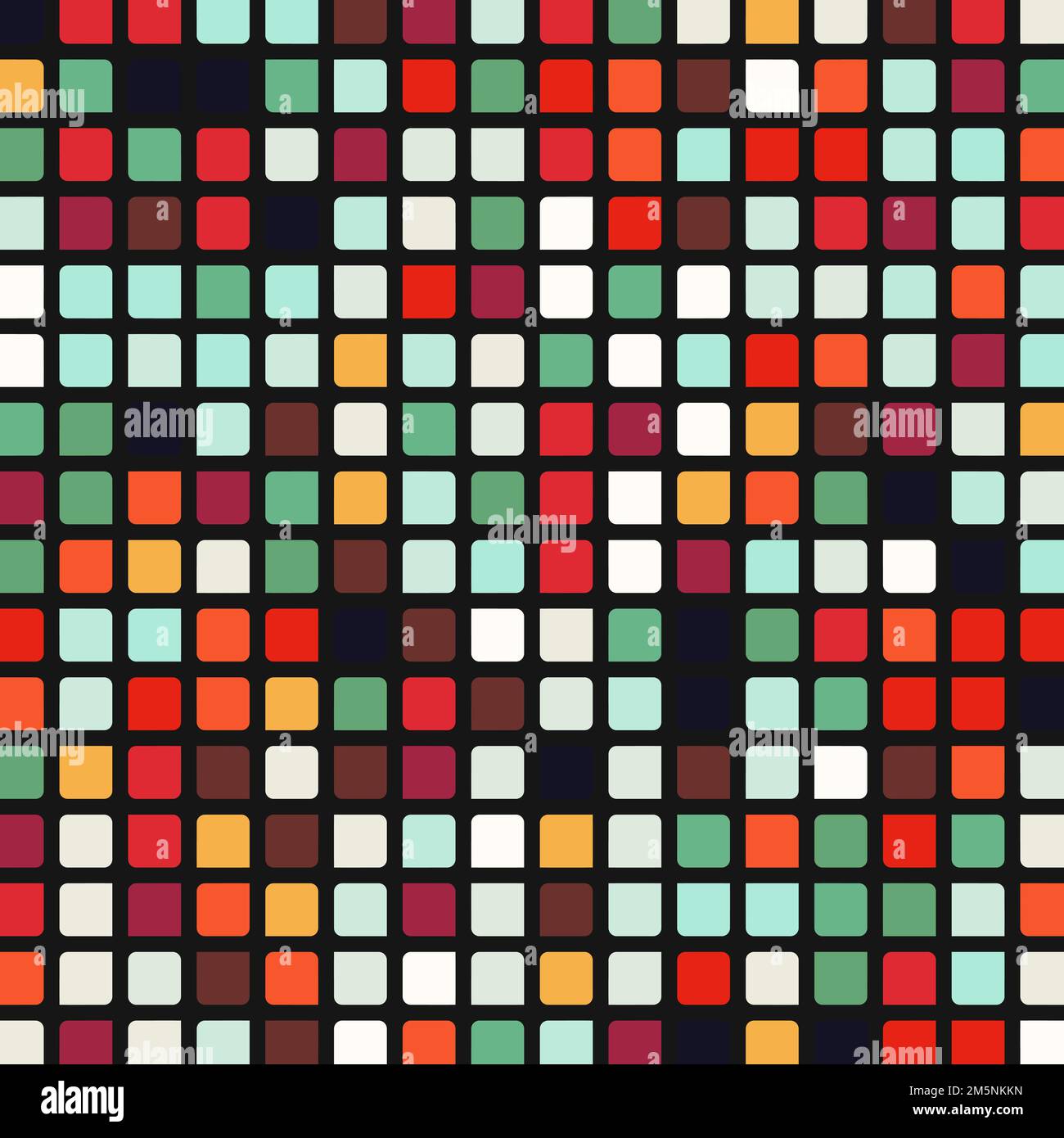 Color checkered squares background generative pattern illustration ...