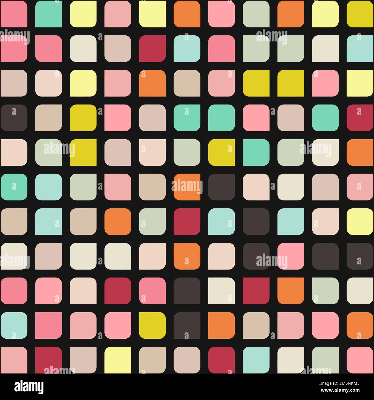 Color checkered squares background generative pattern illustration ...