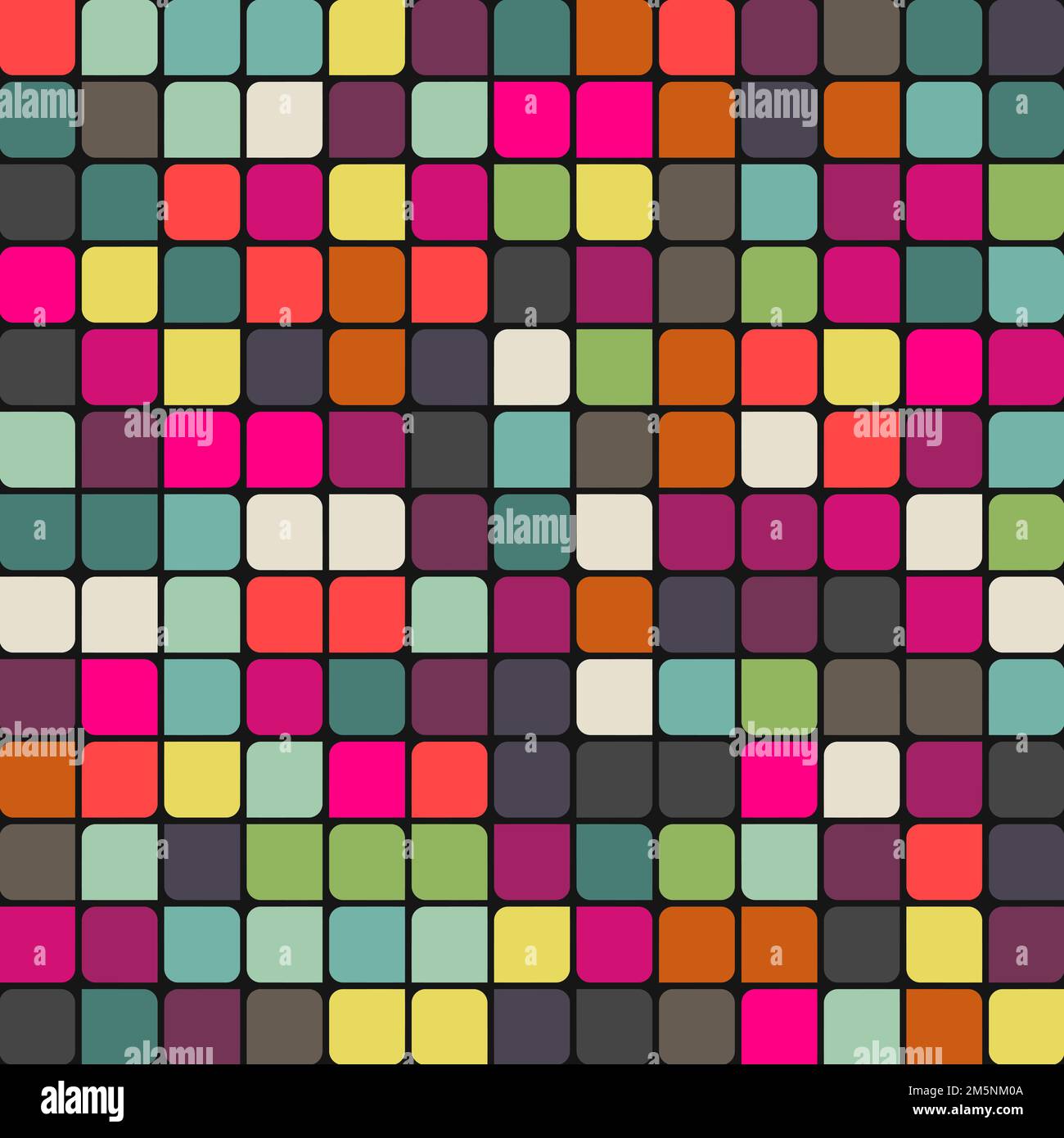 Color checkered squares background generative pattern illustration ...