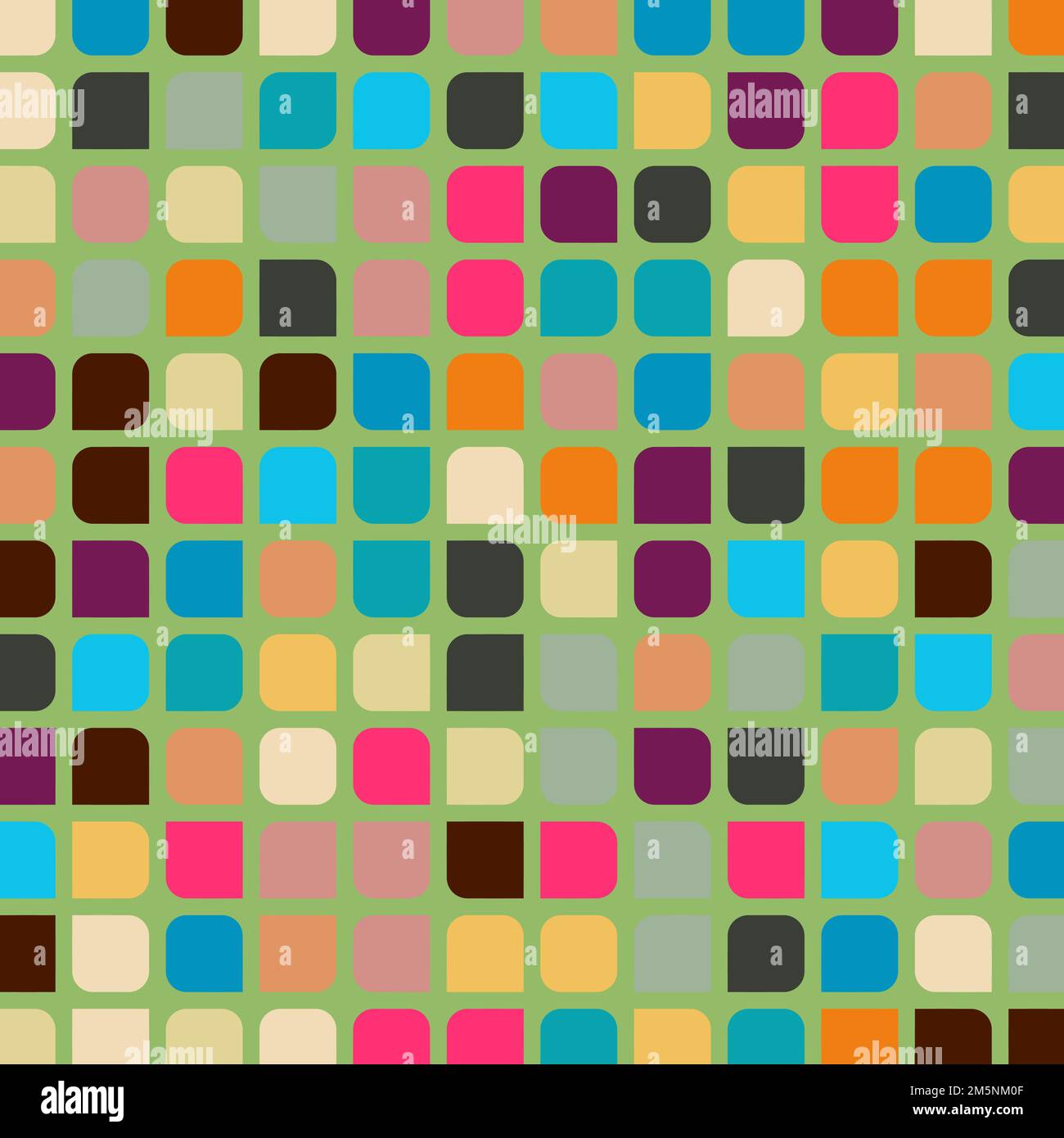 Color checkered squares background generative pattern illustration ...
