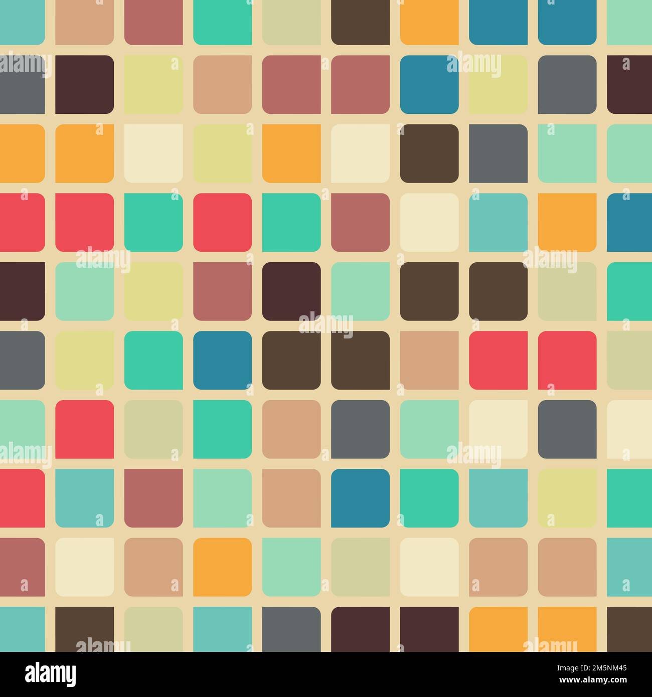 Color checkered squares background generative pattern illustration ...