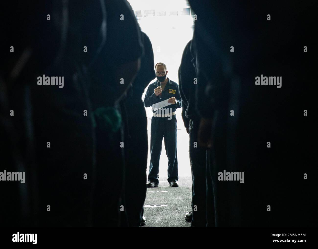 220225-N-TI693-2066 MEDITERRANEAN SEA (Feb. 25, 2022) - Capt. Michael ...