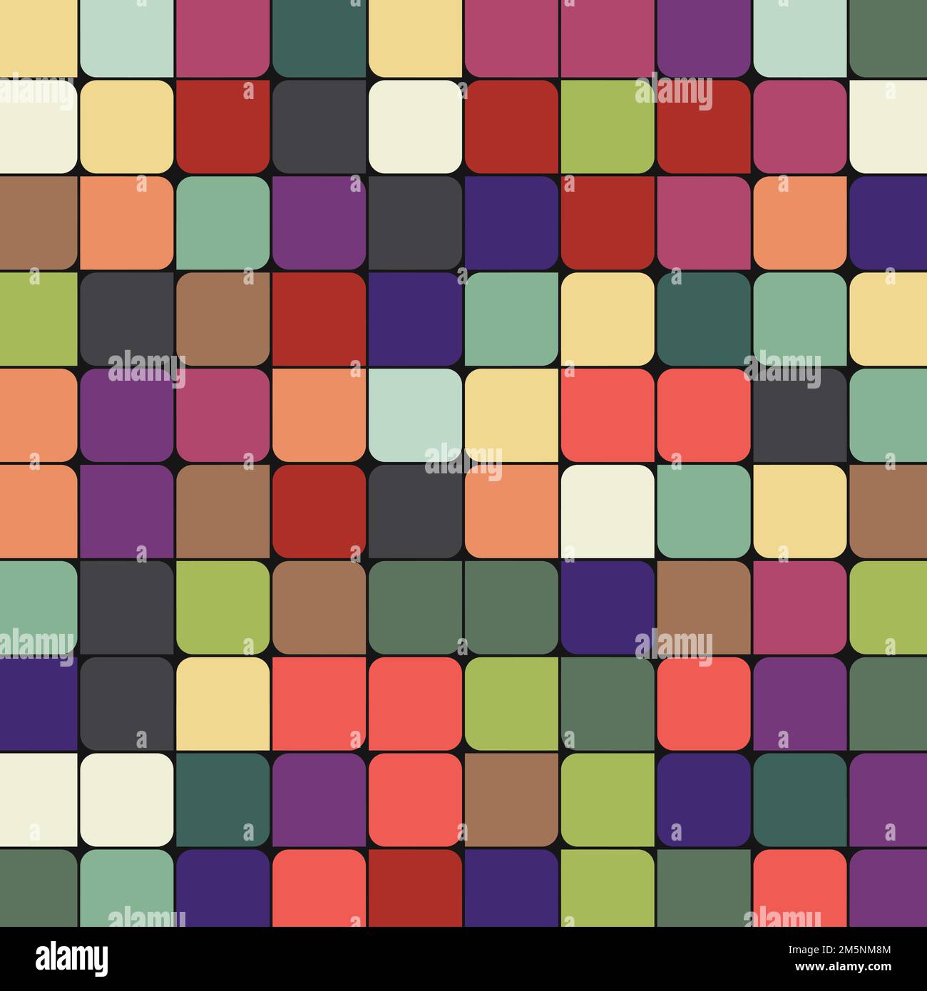 Color checkered squares background generative pattern illustration ...