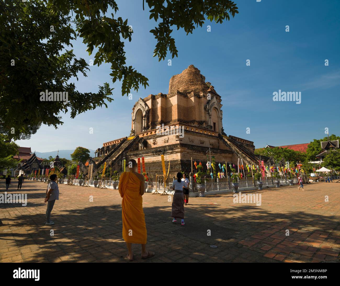 Chiang Mai, Thailand. 10 November 2022. Wat Chedi Luang ( Temple of the ...