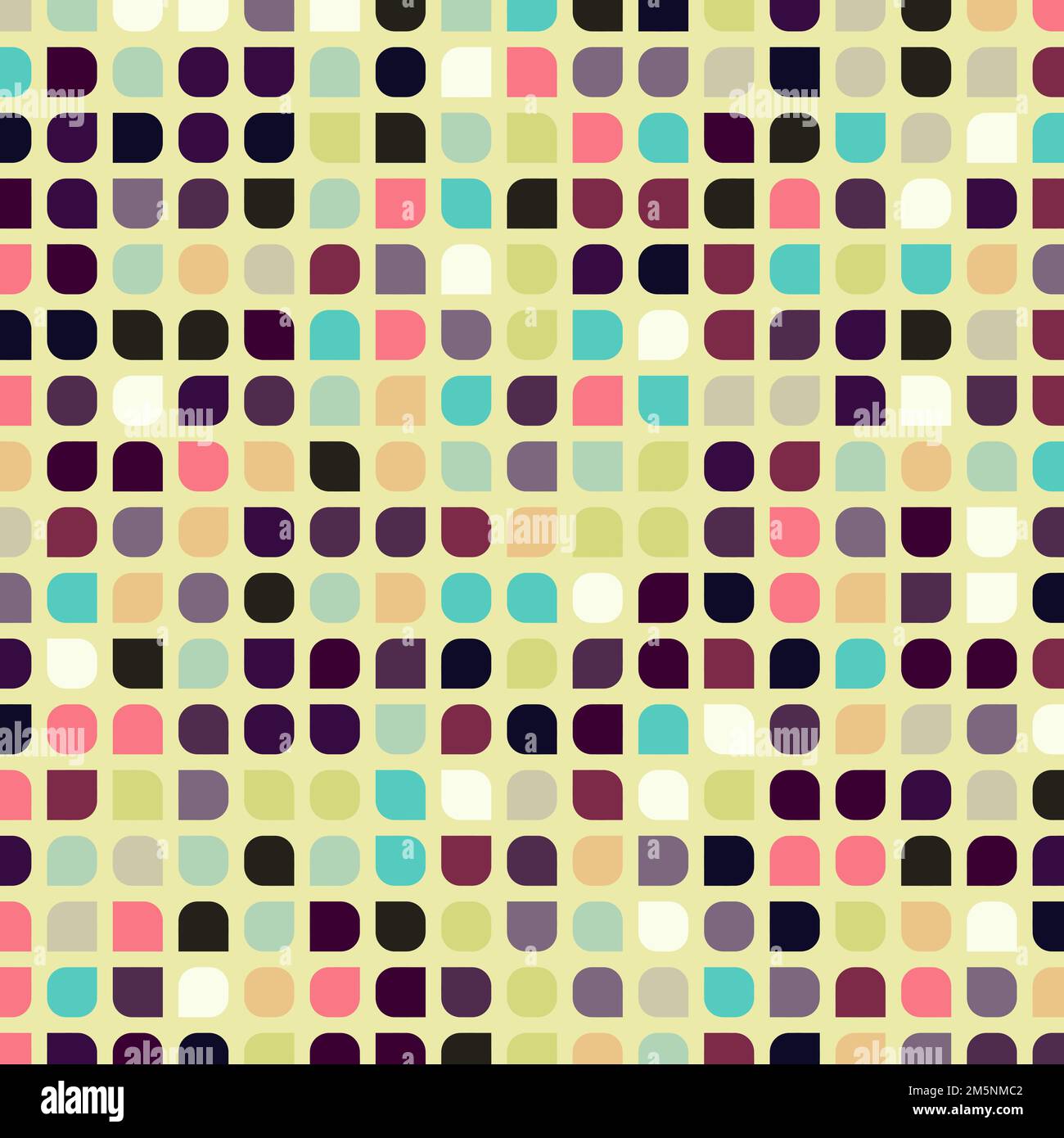 Color checkered squares background generative pattern illustration ...