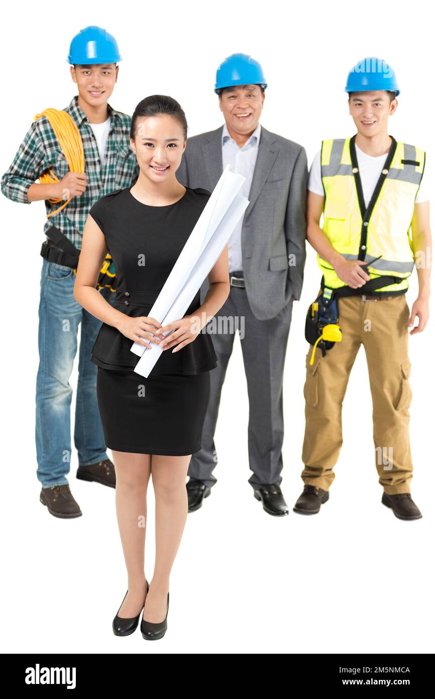 Building professional team Stock Photo - Alamy