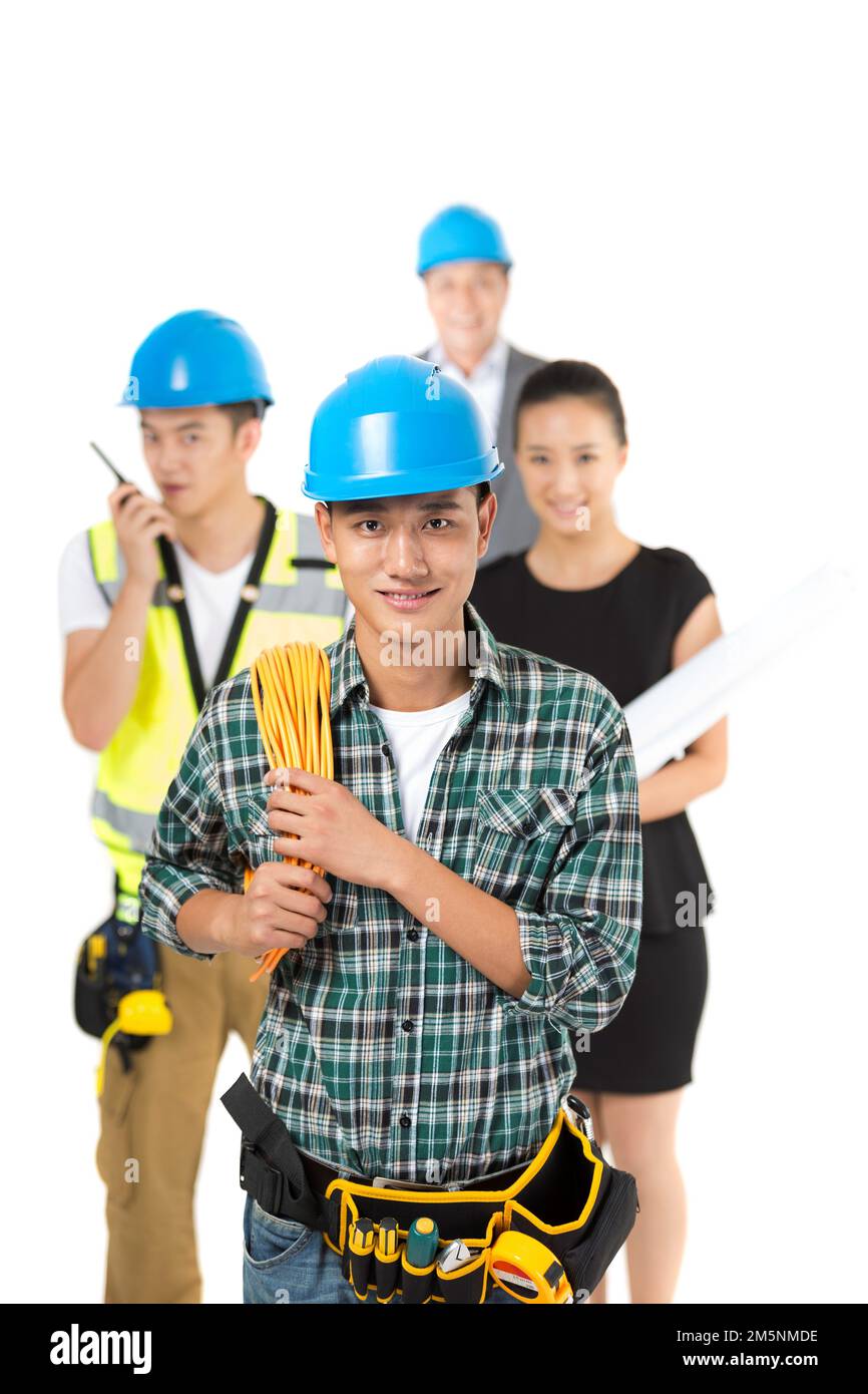 Building professional team Stock Photo - Alamy