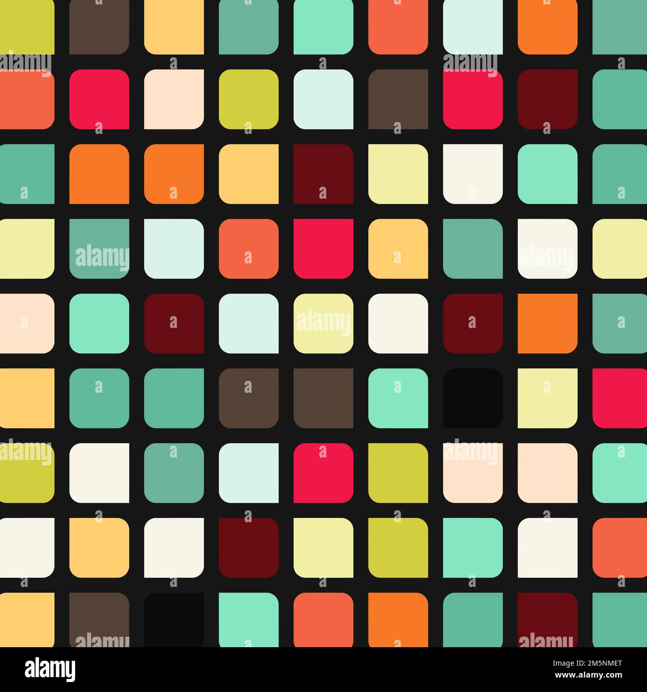 Color checkered squares background generative pattern illustration ...