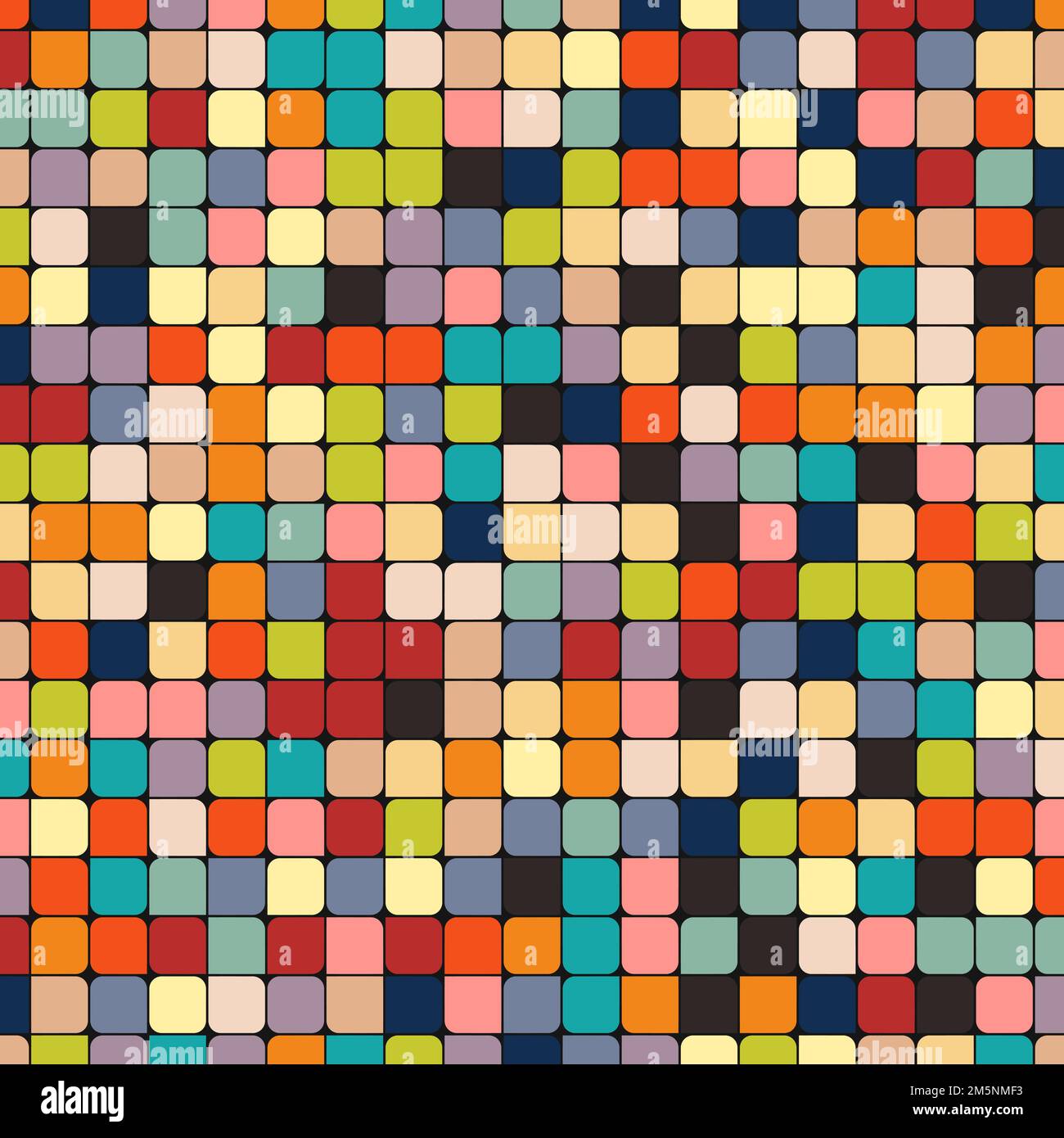 Color checkered squares background generative pattern illustration ...