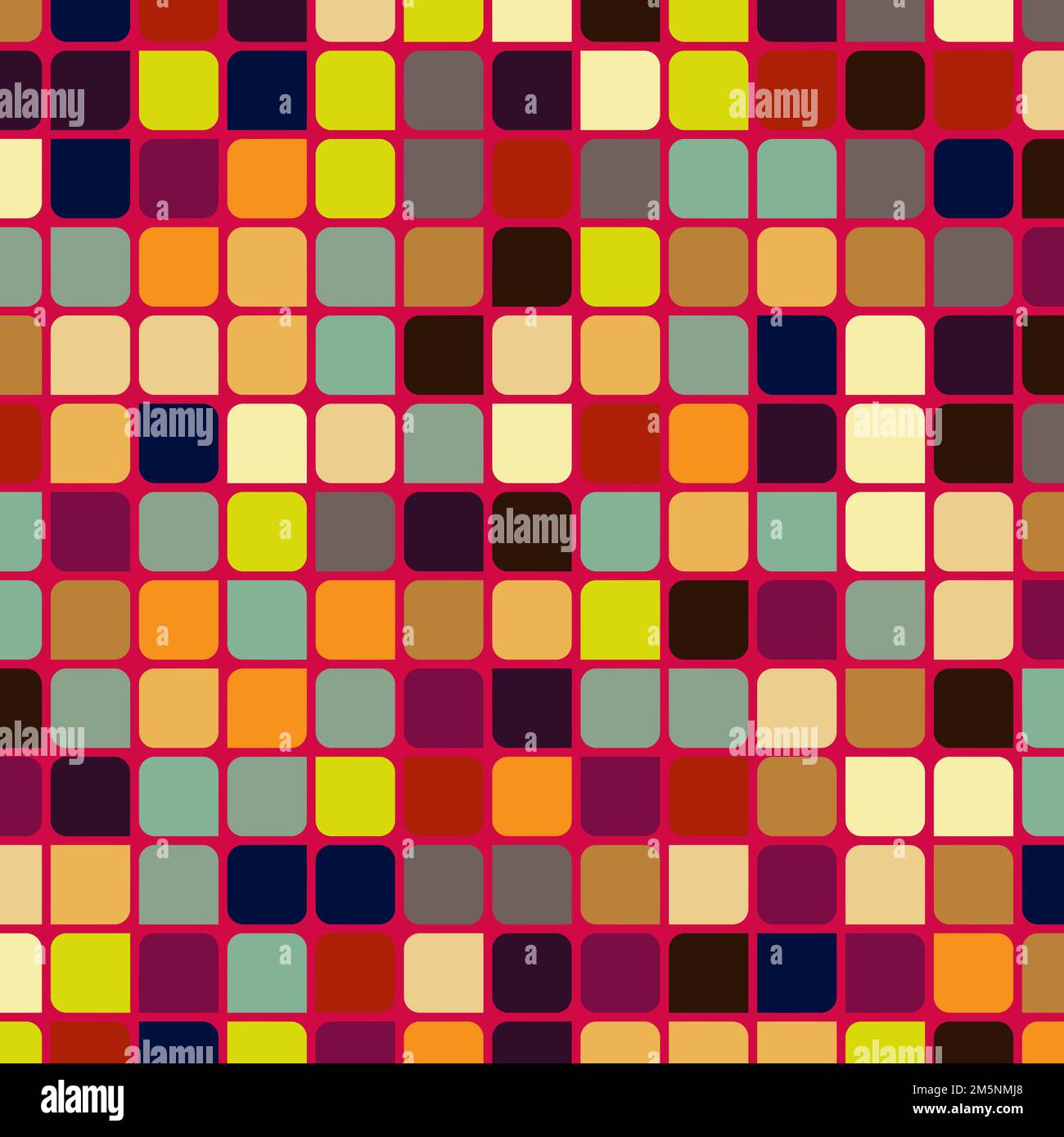 Color checkered squares background generative pattern illustration ...