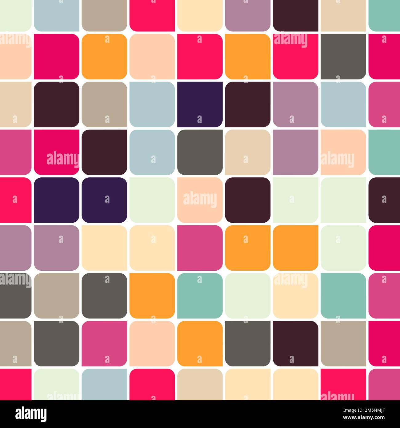 Color checkered squares background generative pattern illustration ...