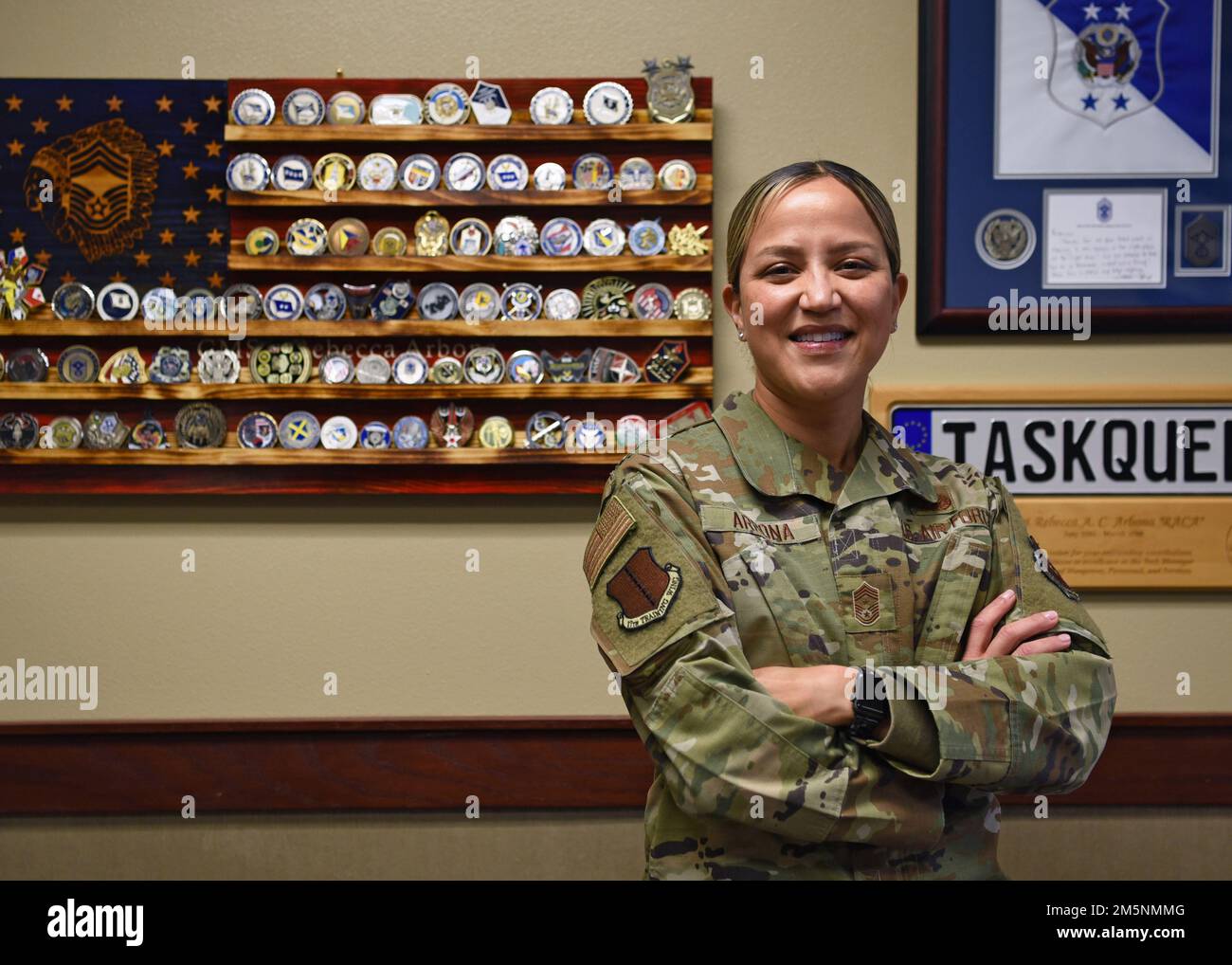 Chief master sgt rebecca arbona hi-res stock photography and images - Alamy