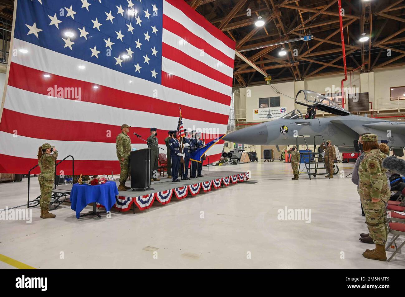 550th fighter squadron change of command hi-res stock photography and images - Alamy