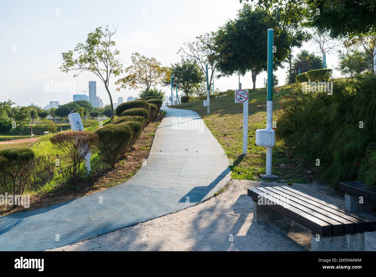 Taichung Central Park. Xitun District Shuinan Economic and Trade Area ...