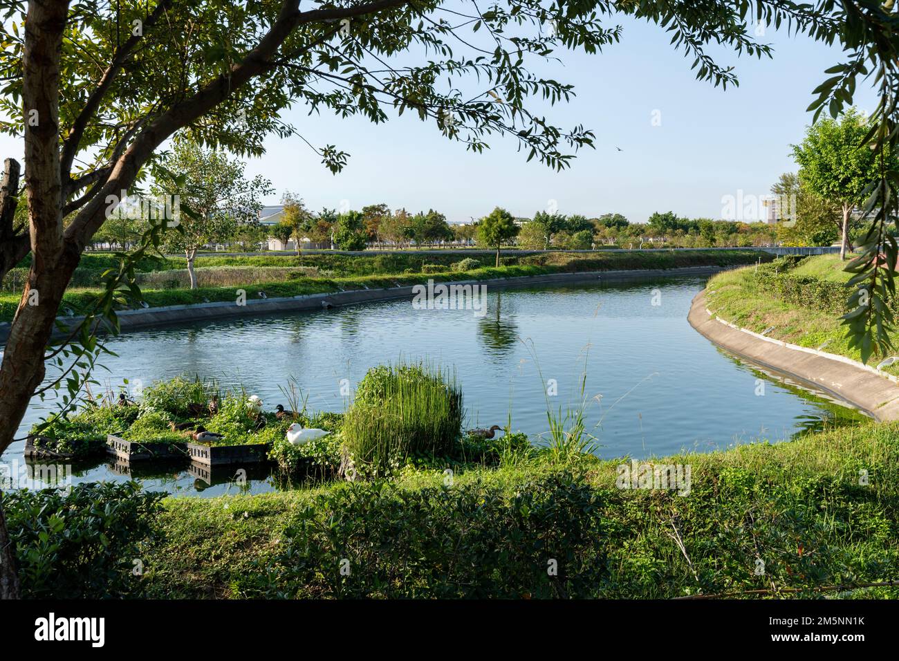 Taichung Central Park. Xitun District Shuinan Economic and Trade Area ...