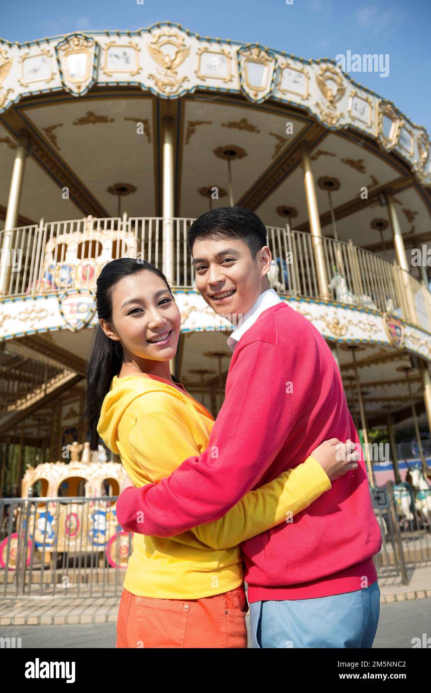 Young partner happy play hi-res stock photography and images - Alamy