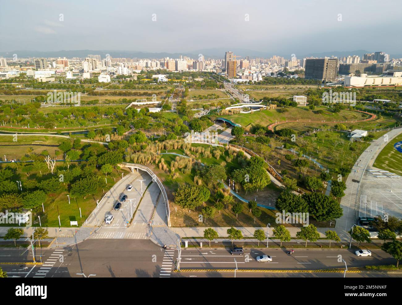 Taichung central park pathway hi-res stock photography and images - Alamy
