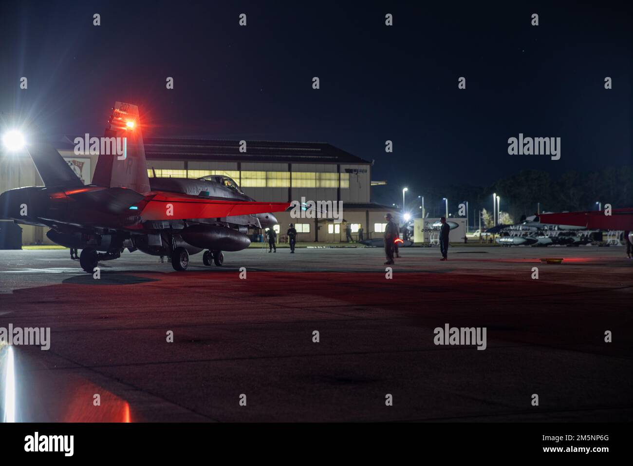 U.S. Marines with Marine Fighter Attack Squadron (VMFA) 312 assigned to ...