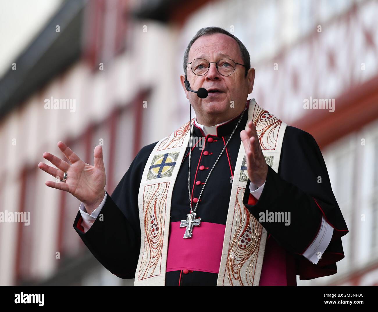 30 December 2022, Hessen, Frankfurt/Main: Georg Bätzing, Bishop of ...
