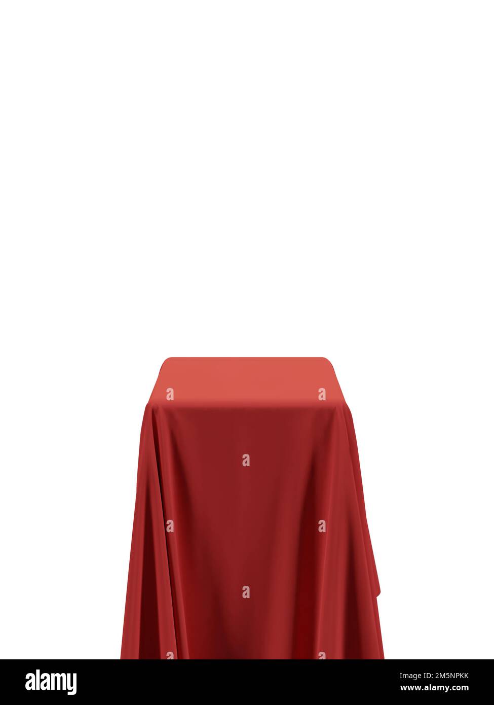 Red draped fabric Stock Vector Images - Alamy