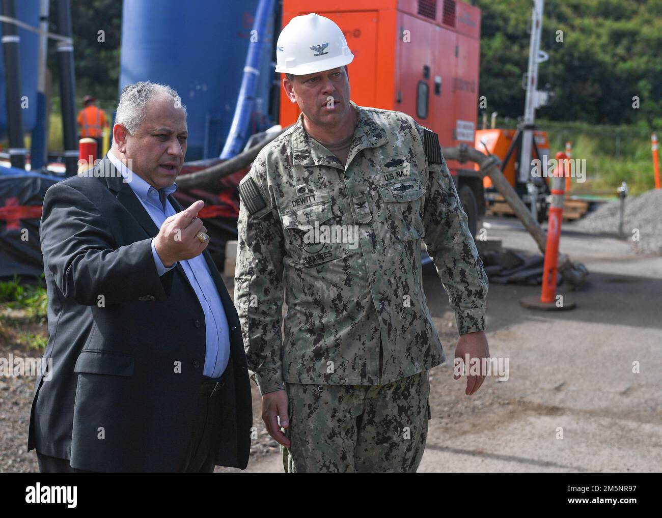 AIEA, Hawaii (Feb. 26, 2022) Secretary of the Navy Carlos Del Toro ...