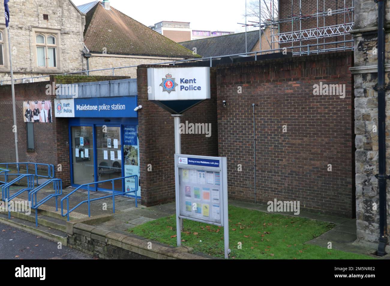 KENT POLICE STATION IN MAIDSTONE Stock Photo - Alamy