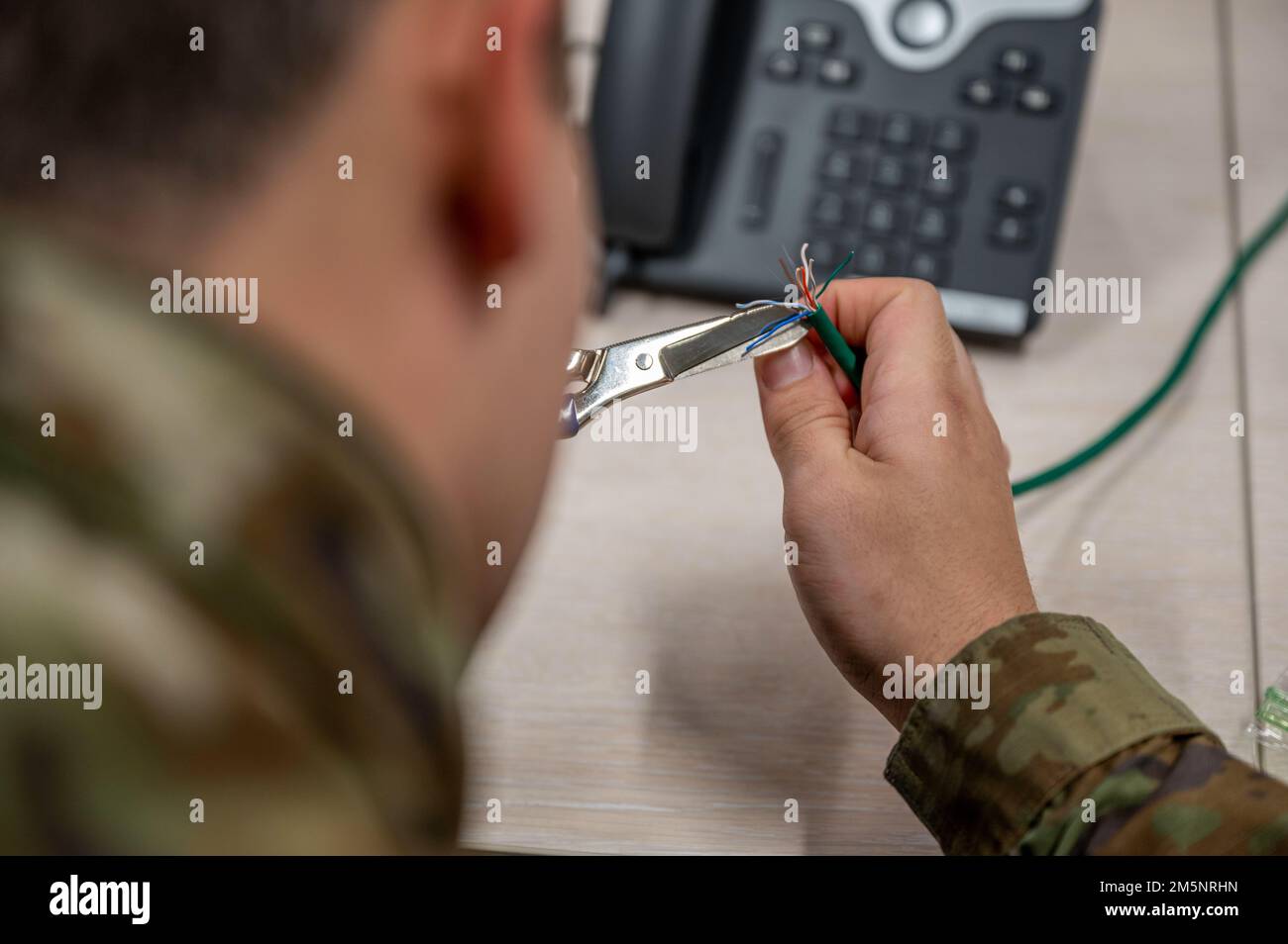 U.S. Air Force Airman 1st Class Eric Harrison, 1st Combat ...
