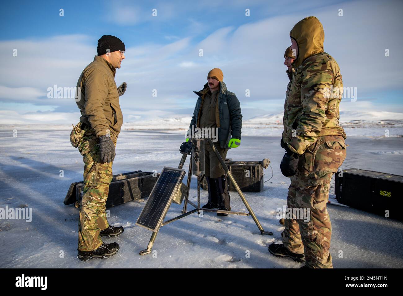 U.S. Air Force Tech. Sgt. Alexander Klosterman, weather forcecaster ...
