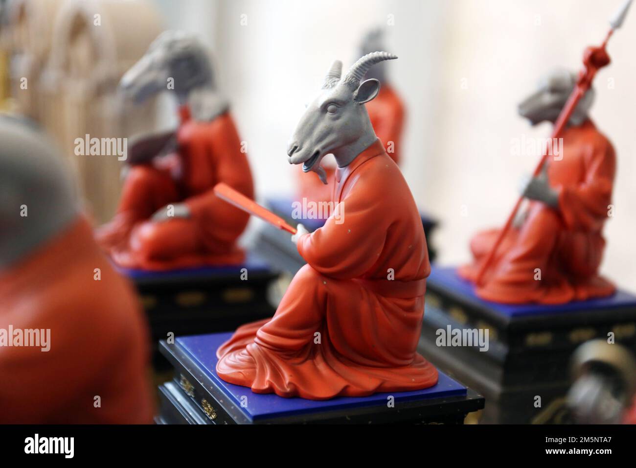 SHANGHAI, CHINA - OCTOBER 12, 2022 - The restoration model of the ...