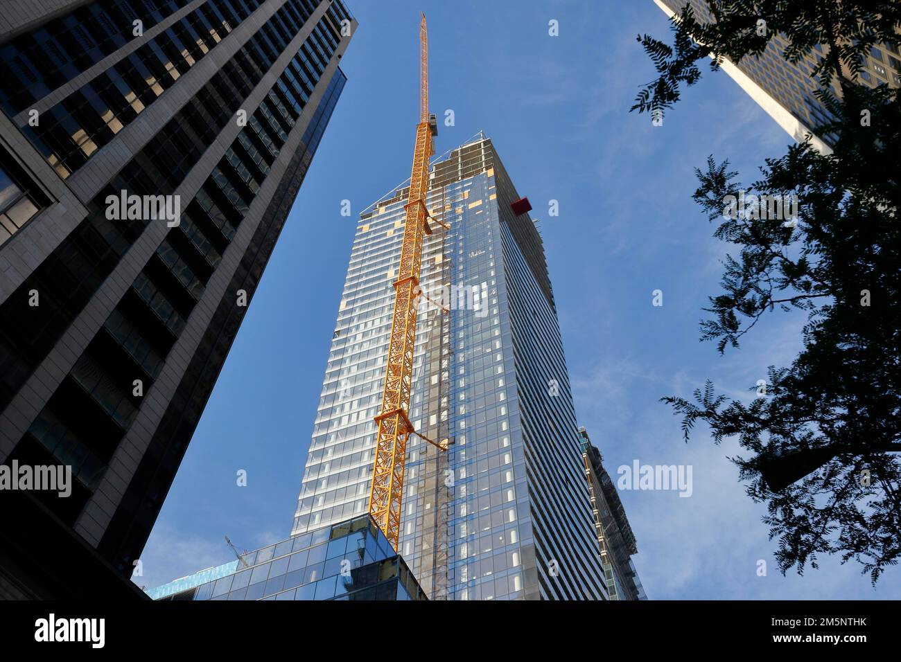 Architecture, high rise building construction, Montreal, Province of ...