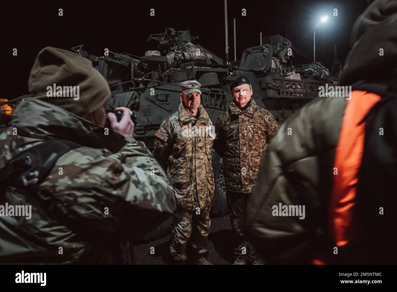 Latvian Lt. Col. Intars Jundze, commander, Joint Headquarters of the ...