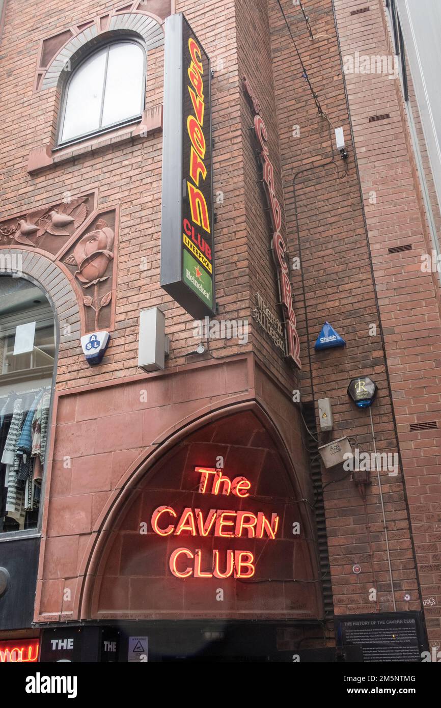 The Cavern Club in Liverpool in the UK Stock Photo - Alamy